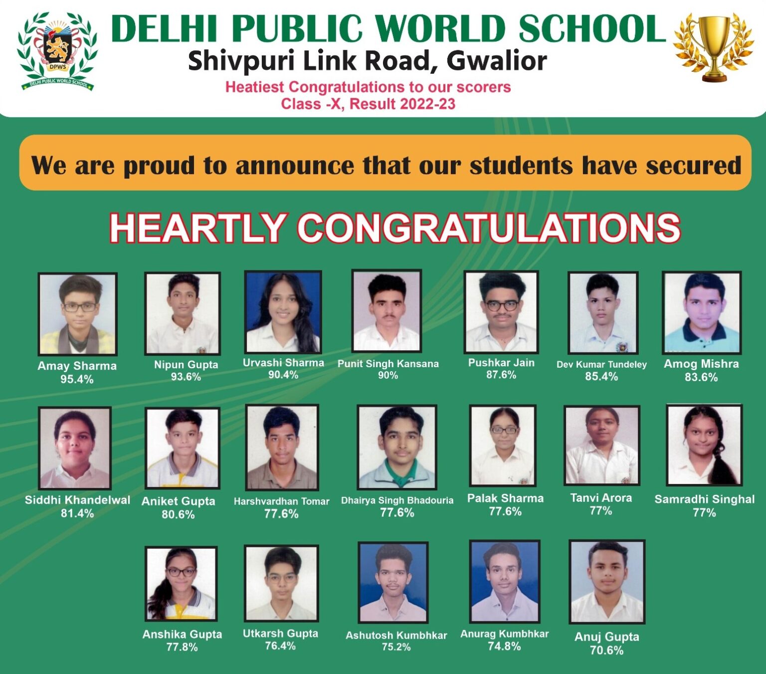 Delhi Public World School – Best CBSE School In Gwalior